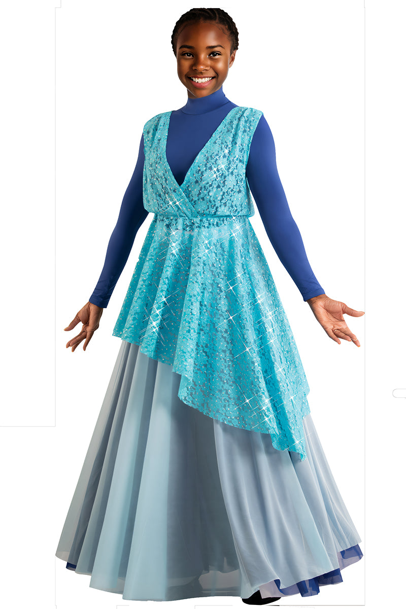 LACE ASYMMETRICAL OVERLAY – Pozewear