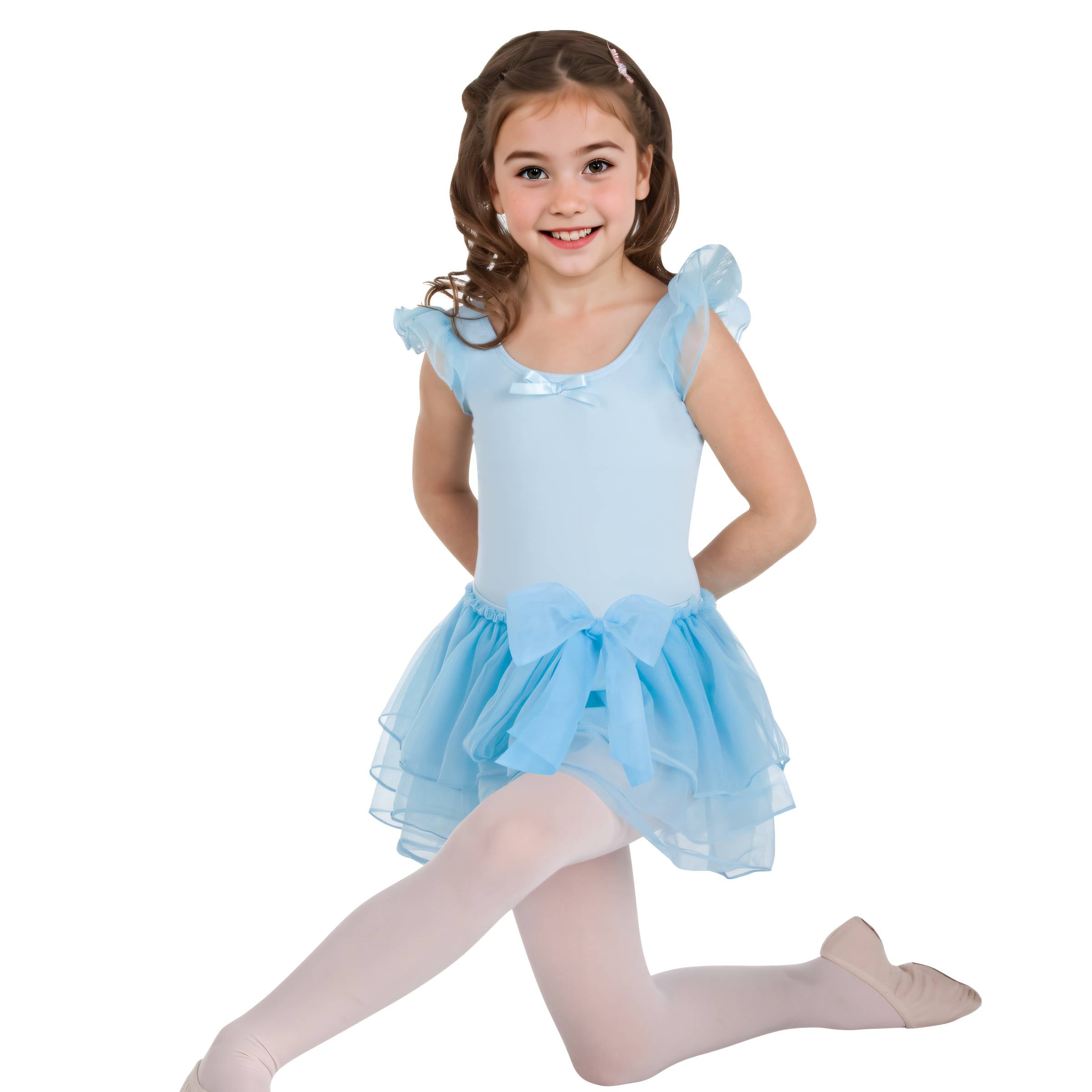 2-In-1 Ruffle Sleeve Leotard – Pozewear